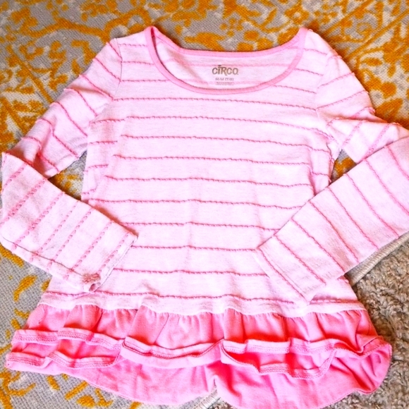 Circo | Shirts & Tops | Circo Girl Ruffle Bottom Top | Poshmark